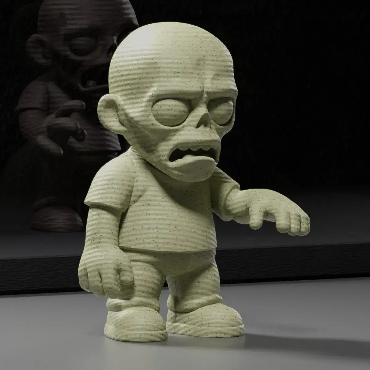 3D Printer Files | 3MF File | Halloween Zombie figurine #2 | Creality Cloud