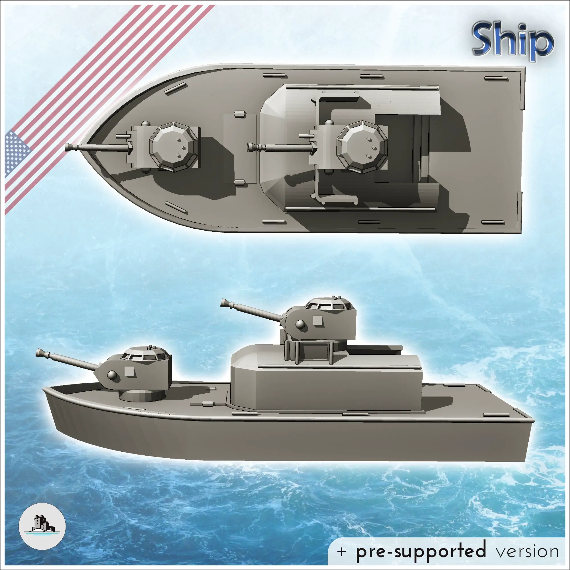Other STL Download - Assault Support Patrol Boat ASPB Alpha ...