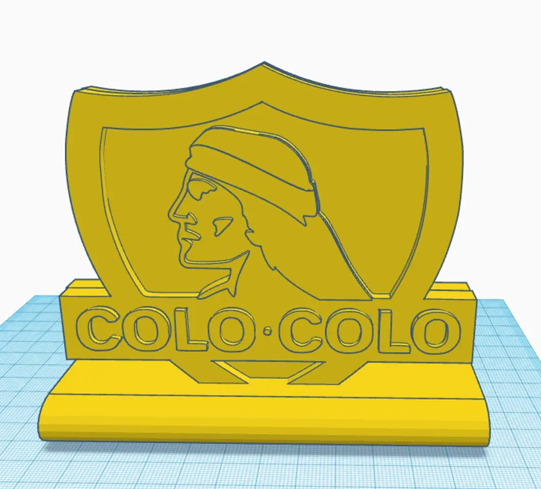 Badges & Coins STL Descarga - Colo Colo - Ronald Josue Sanchez Albornoz
