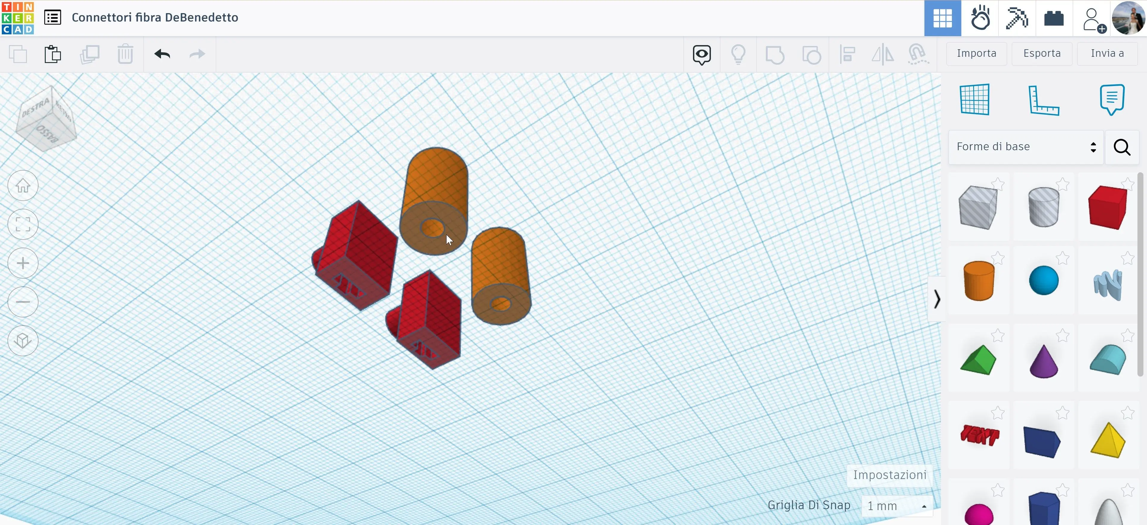 3D Printer Files | 3MF File | Fiber optic connector receiver v2 ...