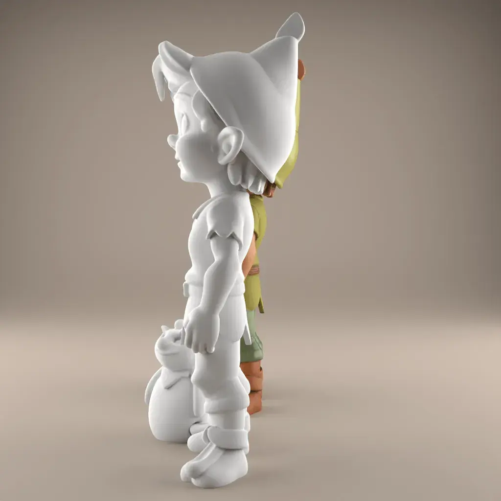 Other STL Download - Cute Elf Boy STL File – Fantasy Character for ...