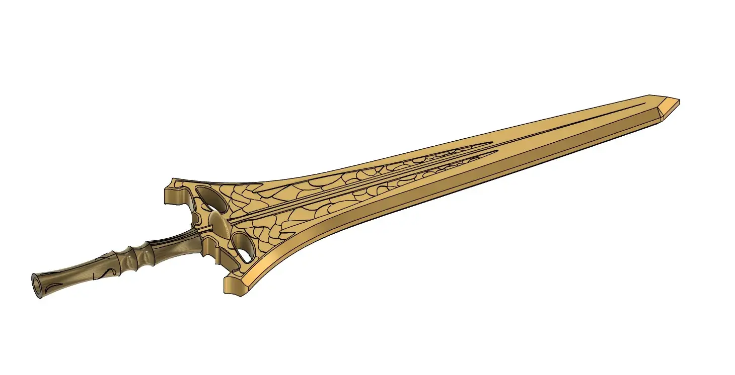 Free Cosplay STL Download - DragonSlayer SwordSpear Dark Soulby ...