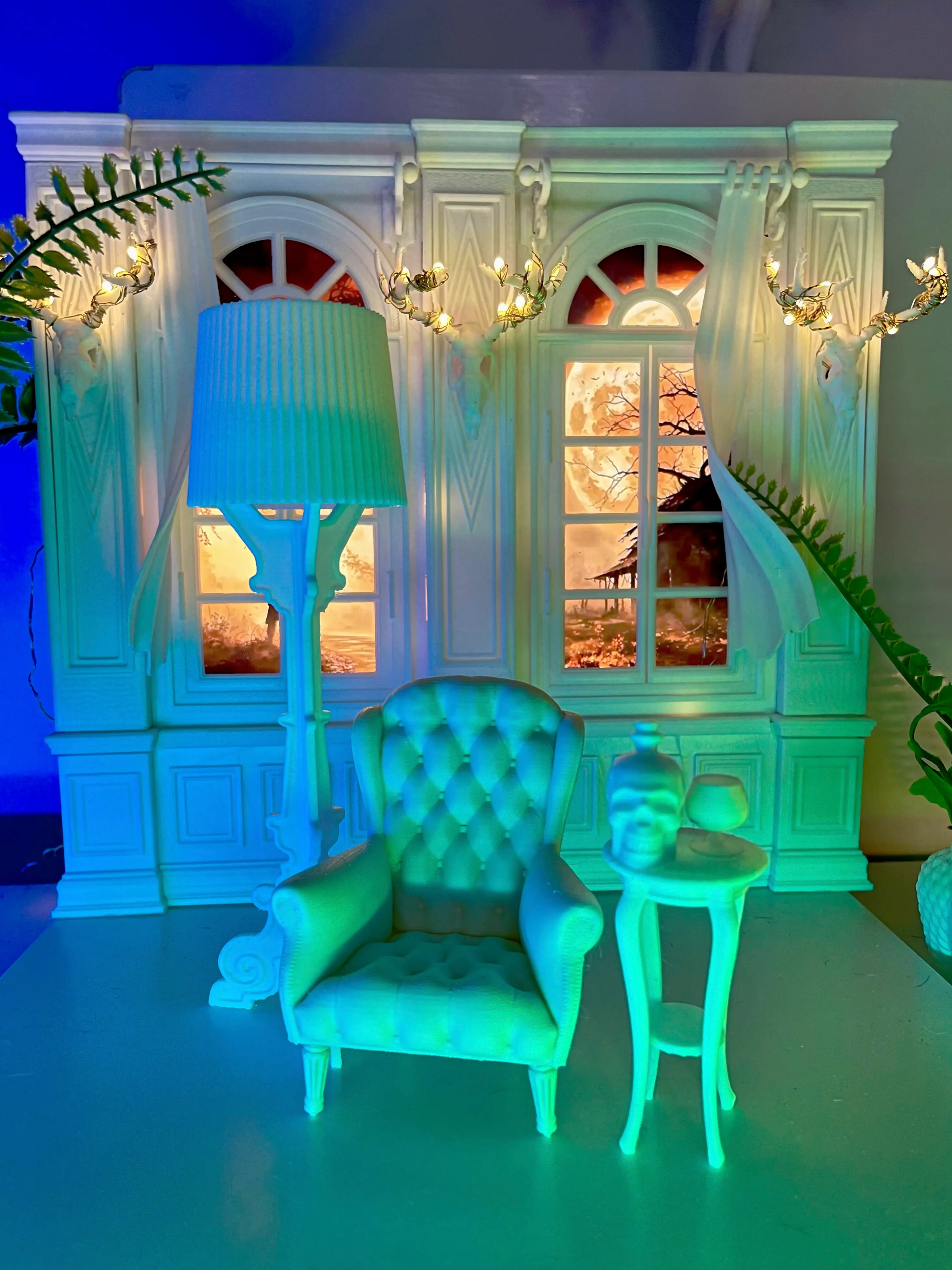 Lighting & Lamps STL Download - MANSION INTERIOR (PROPS)by Oasis3dlab