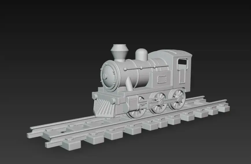 Vehicles & Machinery STL Download - locomotive / Trainby Brainbits3D