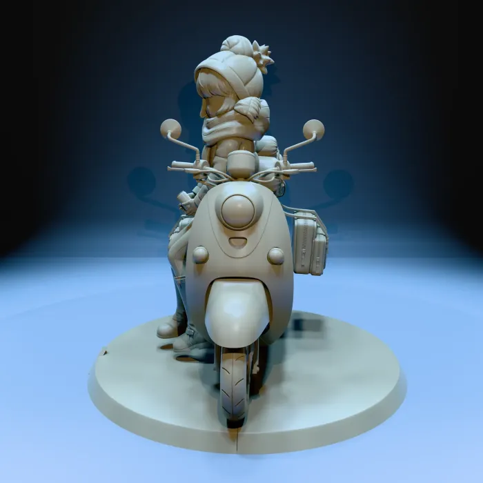 3D Printer Files | 3MF File | Shima Rin Fan Art | Creality Cloud