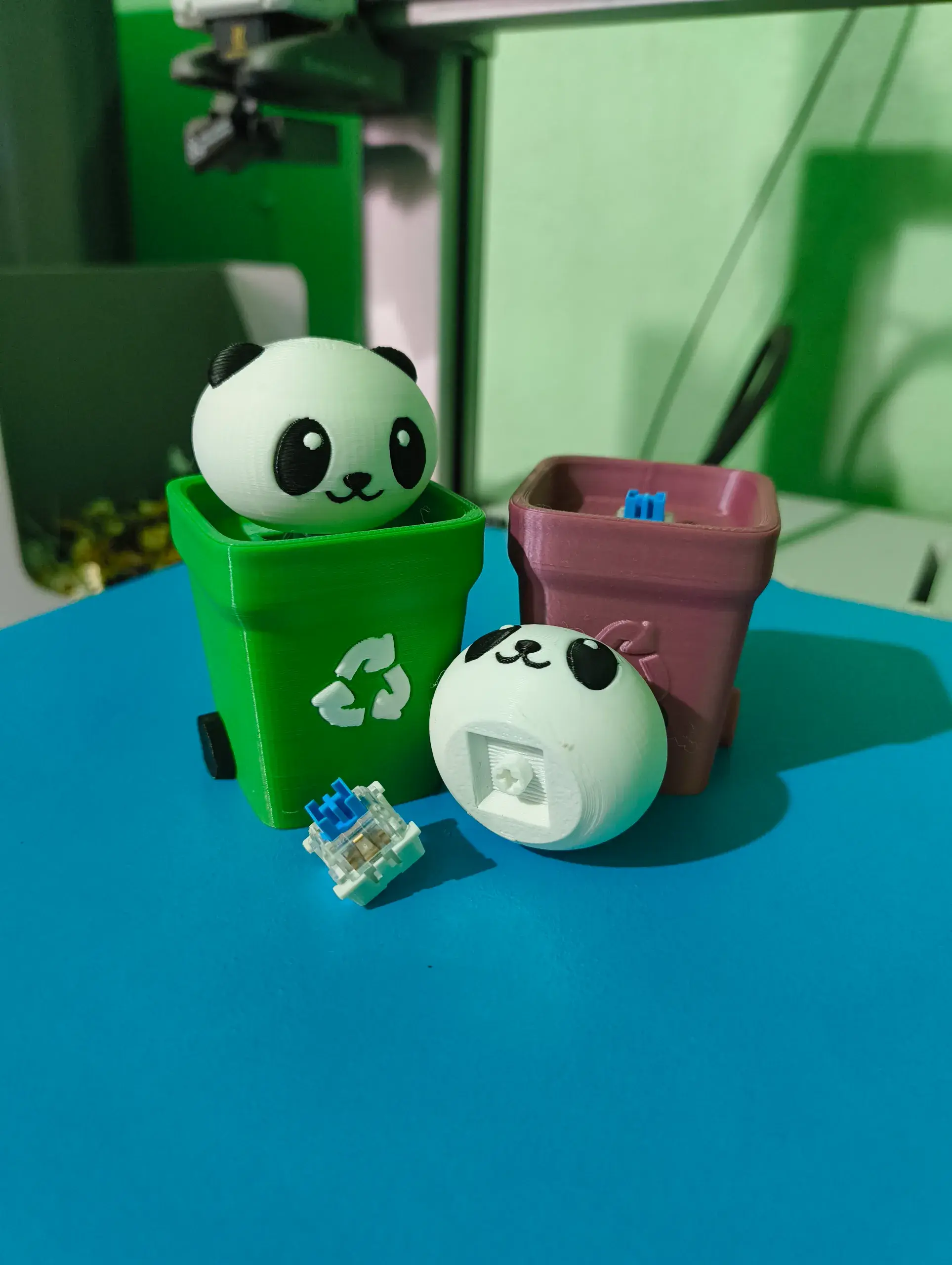Other STL Download - Trash Panda ( Clicker )by akash3dprints