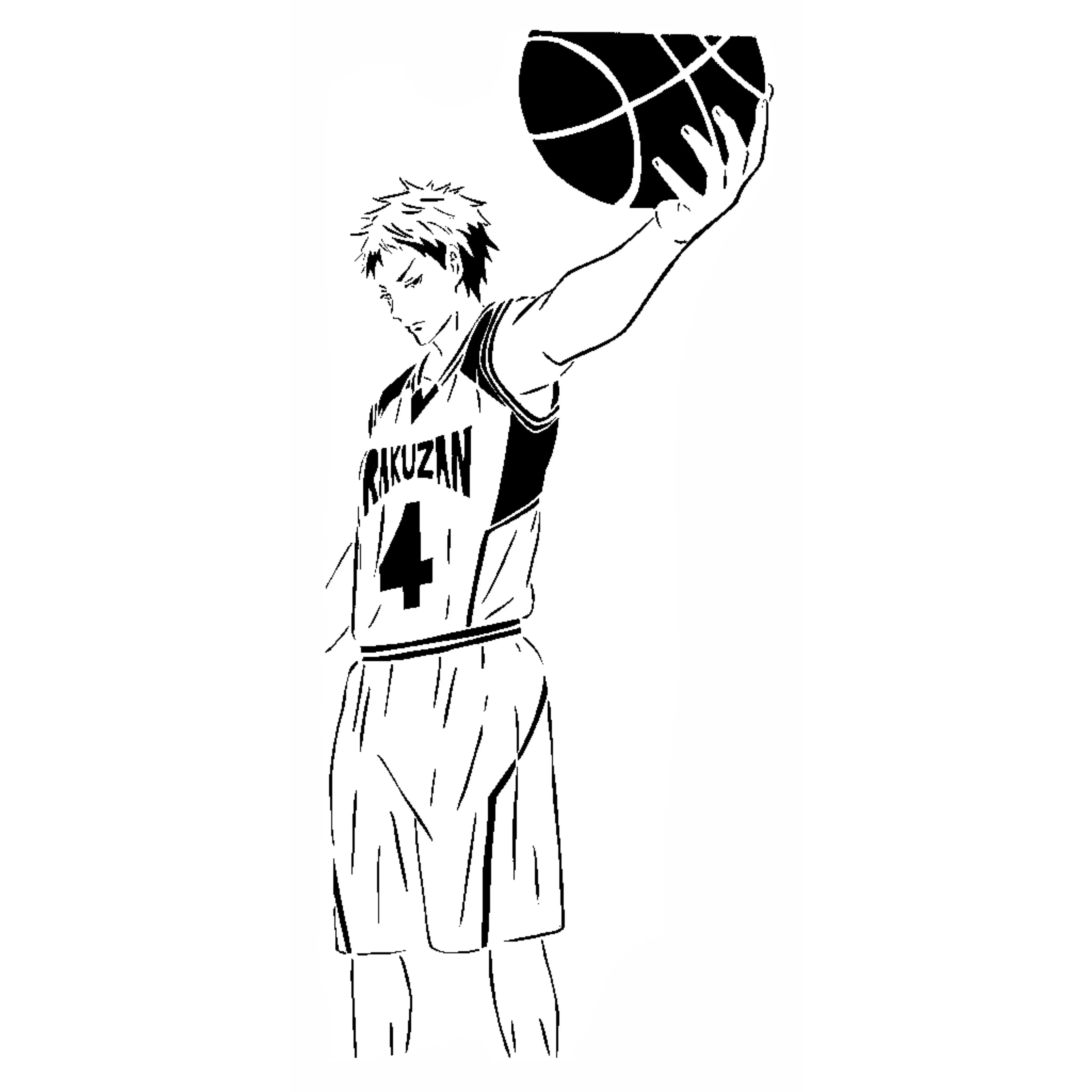 Free Characters & Creatures STL Download - Seijūrō Akashi stencilby SMT_M 🦊