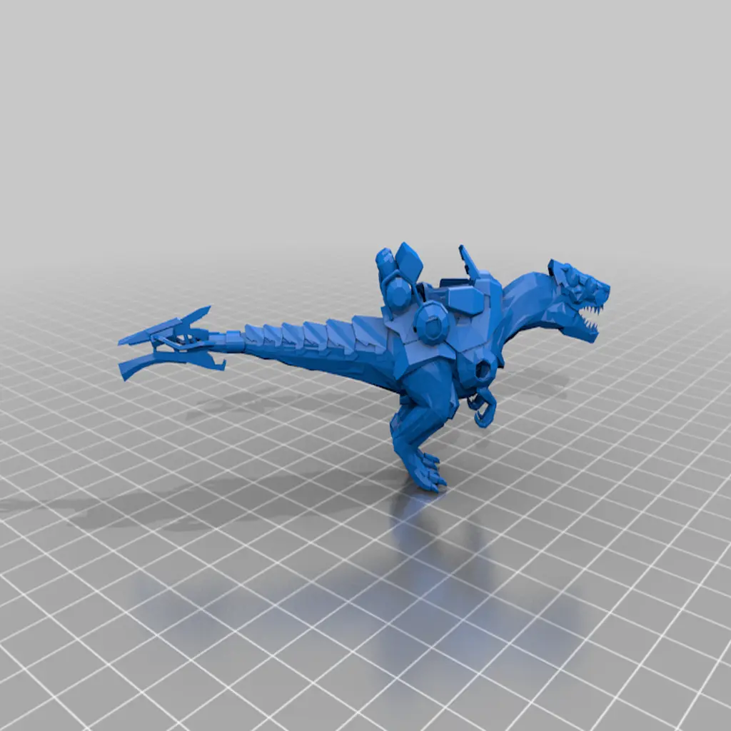 cyber raptor mastiff - underhiver - tm | 3D models download | Creality ...