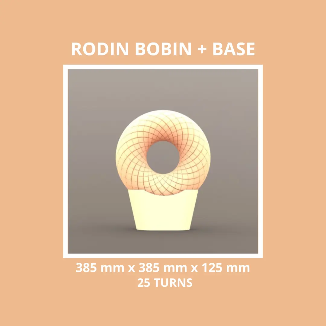 Digital Art STL Download - RODIN PENDANT MARKO COIL FRAME 25 TWIST ...