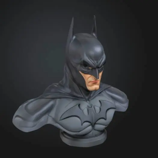 Sculptures & Artworks STL Download - Batman bustby CuriuM