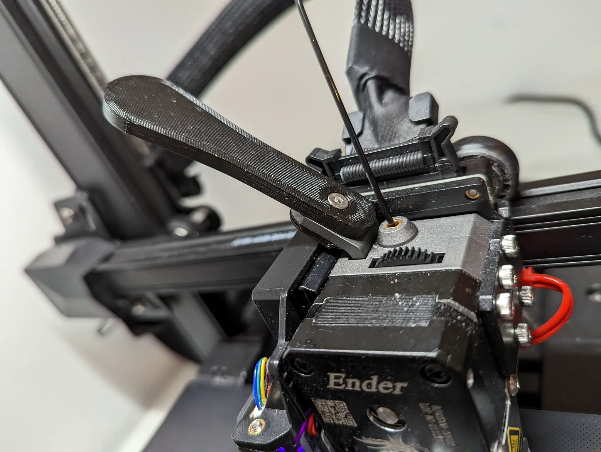 3D Printer Parts STL Download - Рычаг экструдера для Creality Ender 3 ...