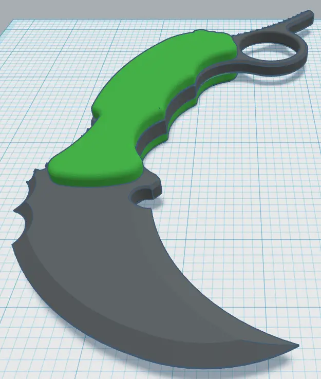 3D Printer Files | 3MF File | Karambit 7 | Creality Cloud