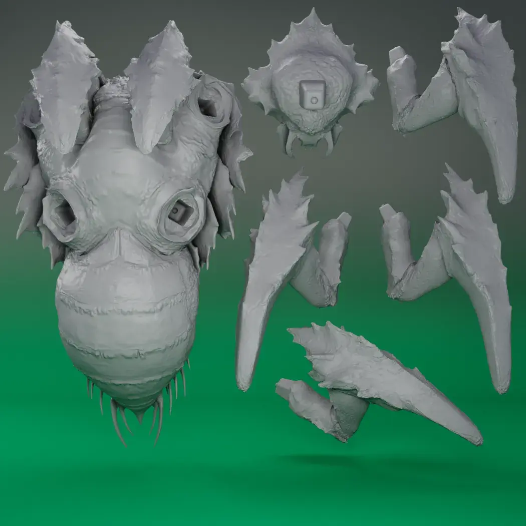 Characters & Creatures STL Download - TERMINID CHARGER | HELLDIVER 2 ...