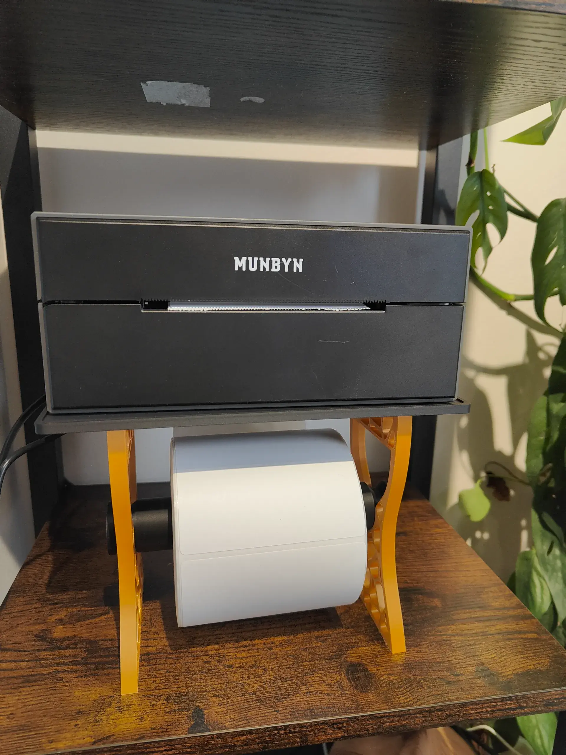 3D Printer Files | 3MF File | Thermal printer and roll stand - desk ...