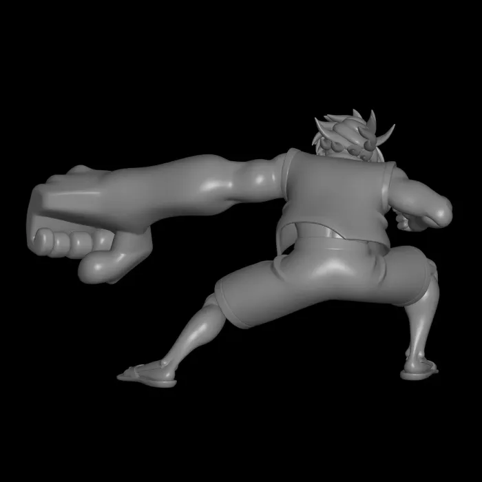 Characters & Creatures STL Download - luffy model - Aytuğ