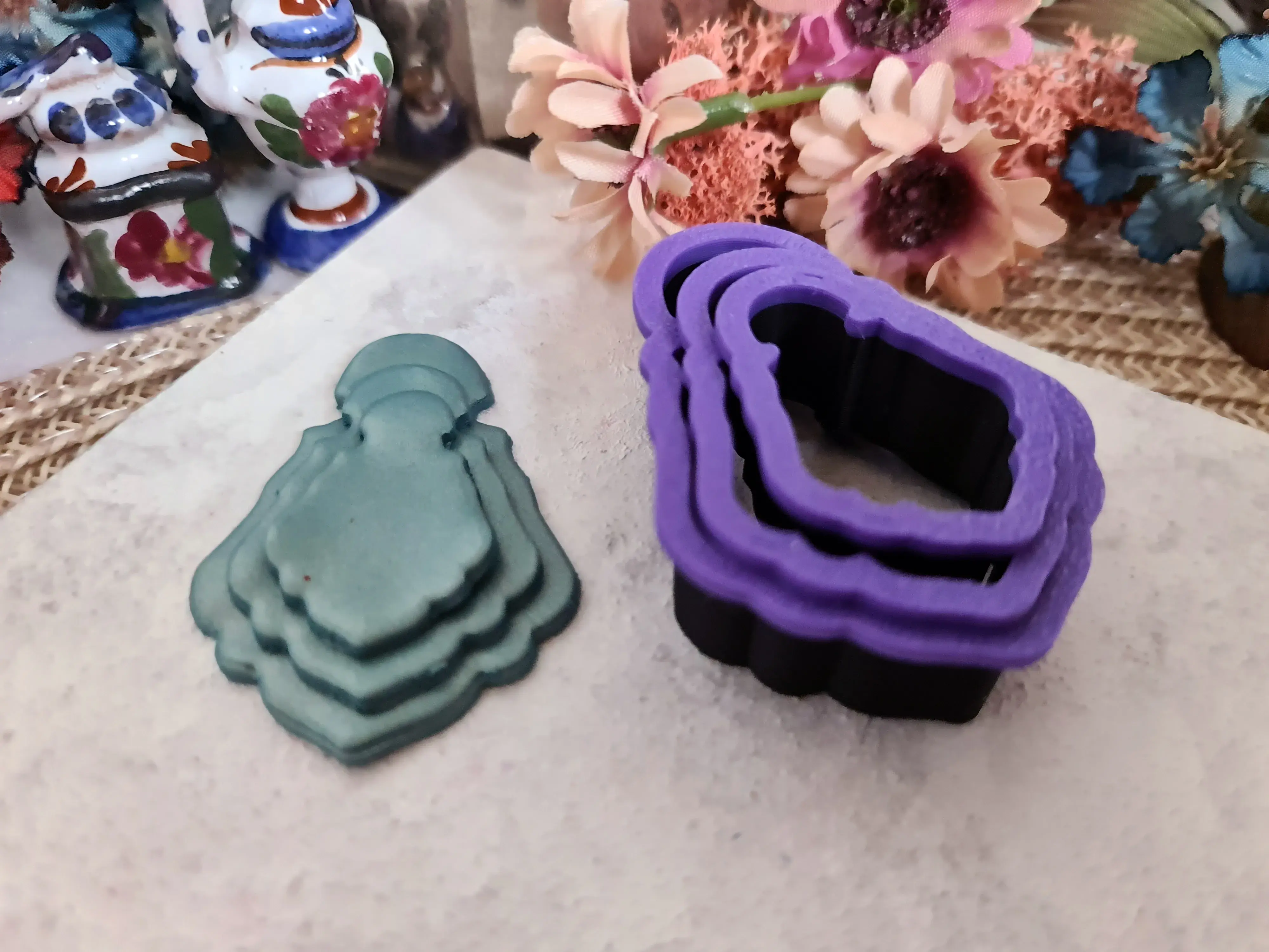 Other STL Download - Elegant ovoid shaped cutters for polymer clayby ...