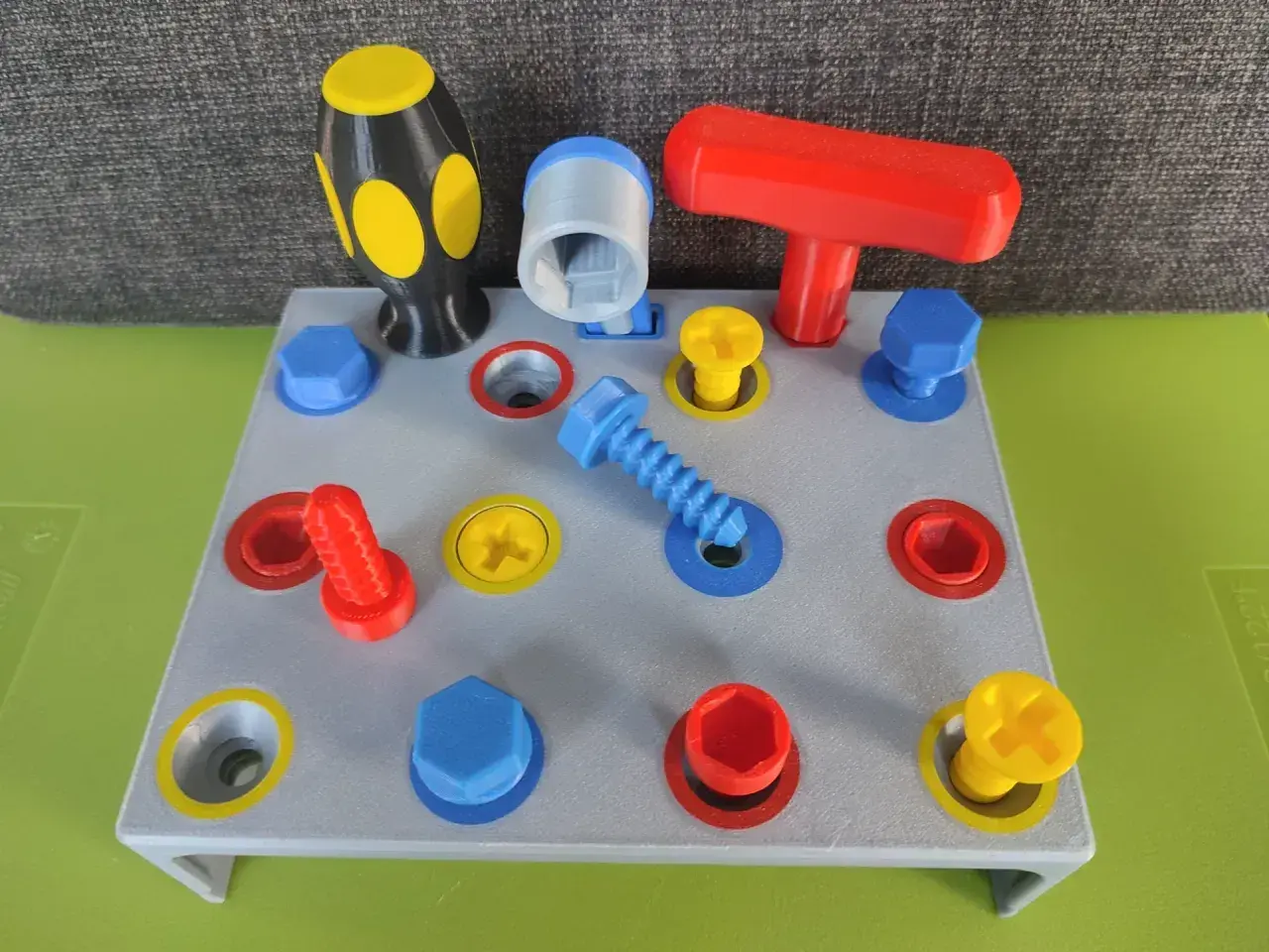3D Printer Files | 3MF File | Kids Workspace - Activity Board for Desk ...
