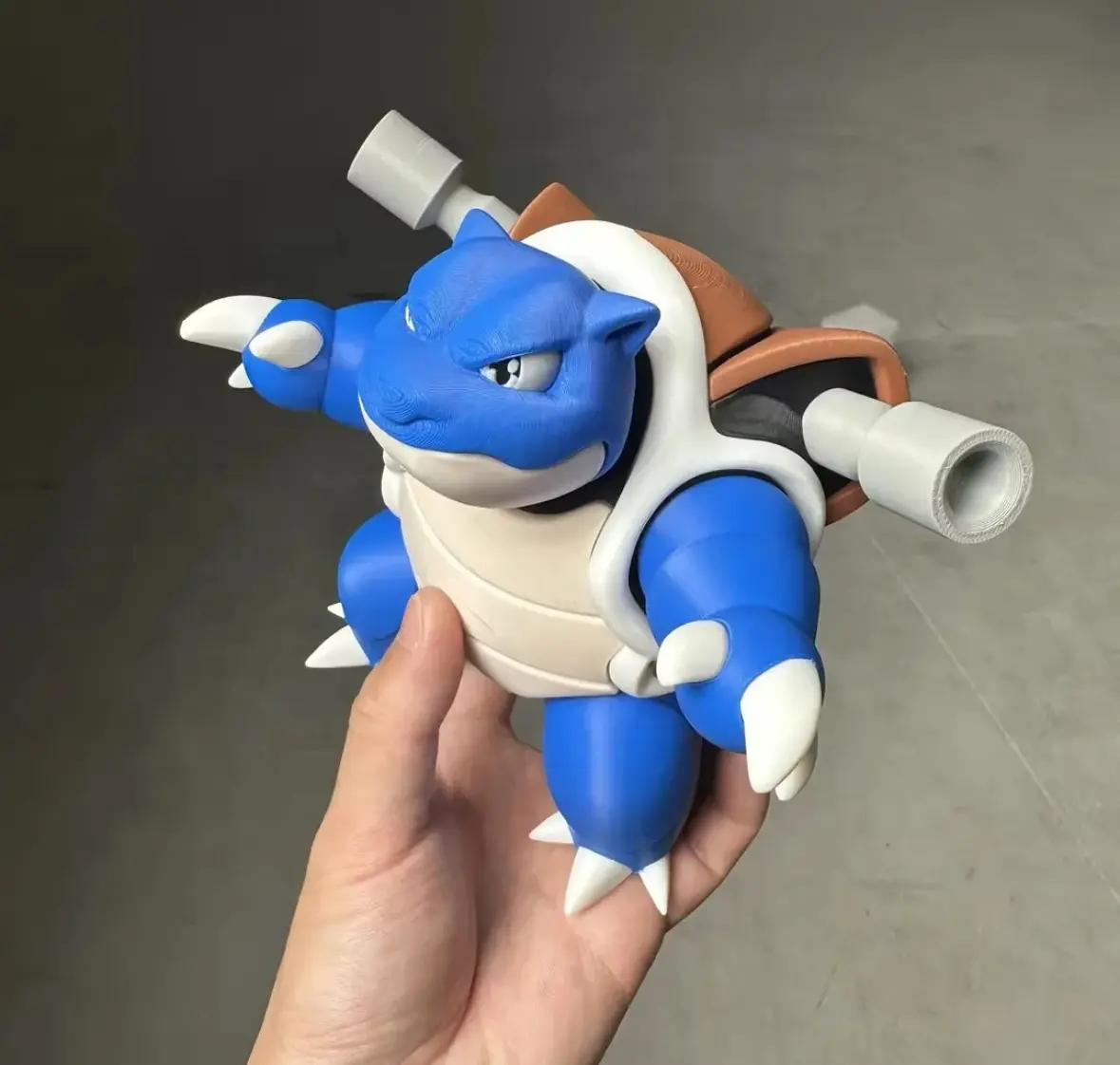 Characters & Creatures STL Download - Blastoise Pokémonby DesignCreatorss