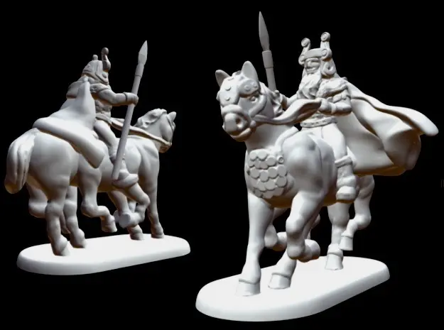 Odín sobre Sleipnir (escala 18 mm) | 3D models download | Creality Cloud