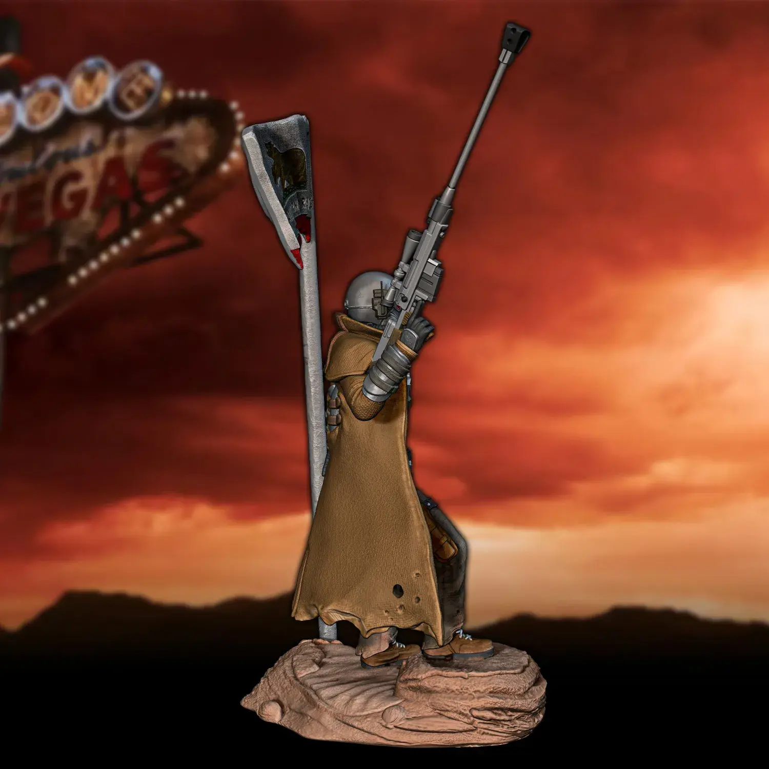 Sculptures & Artworks STL Download - NCR Rangerby Guilhermep.art