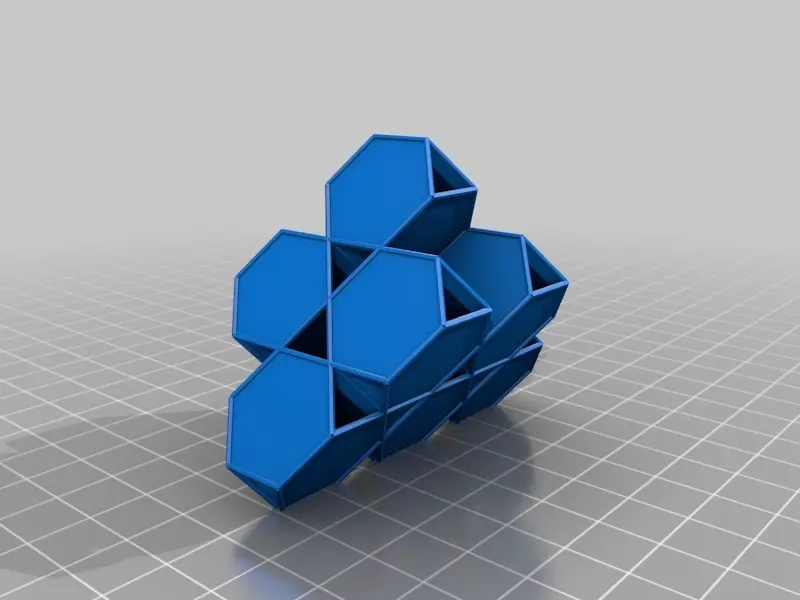 3D Printer Files | 3MF File | Another Skew Polyhedron | Creality Cloud