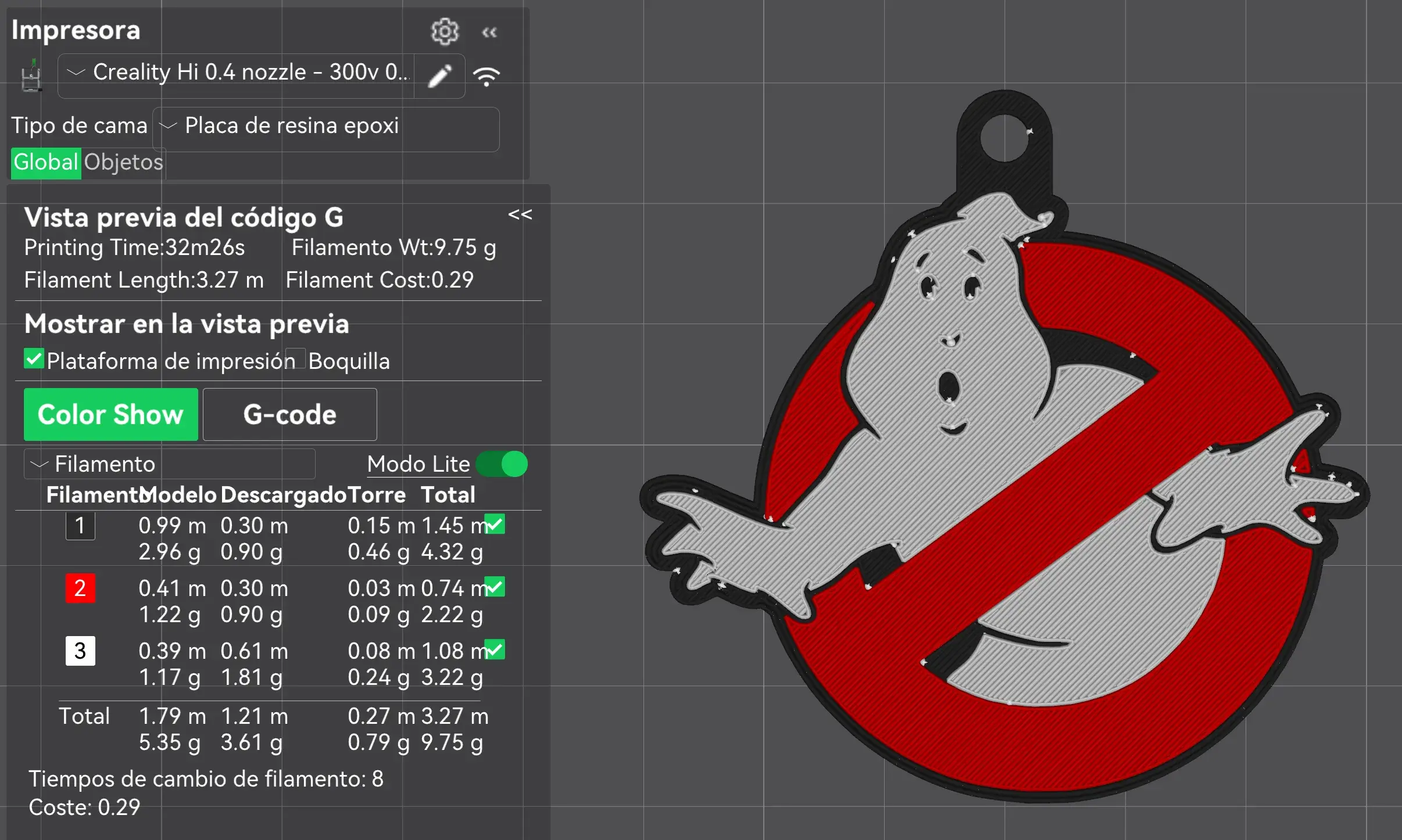 3D Printer Files | 3MF File | Ghostbusters Keychain - Llavero ...