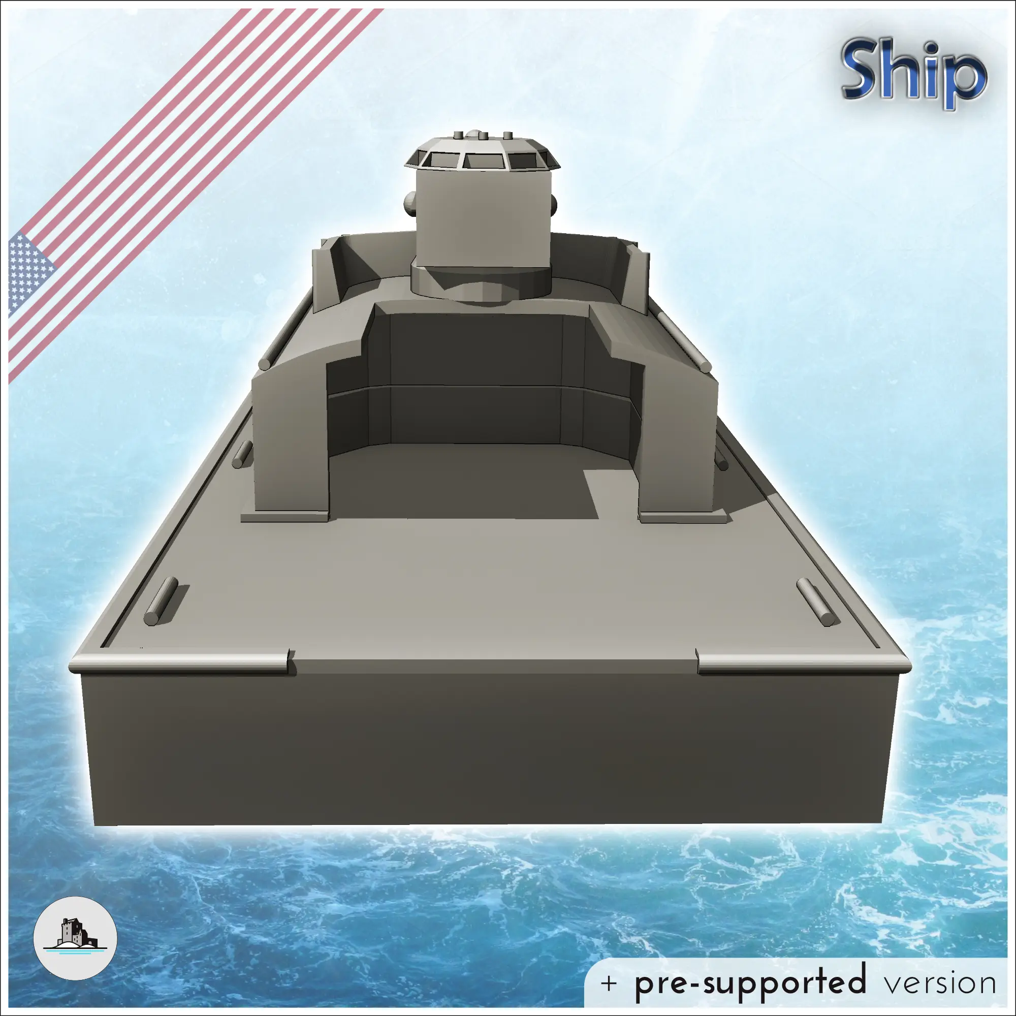 Assault Support Patrol Boat ASPB Alpha - miniatures warhamme | 3D ...