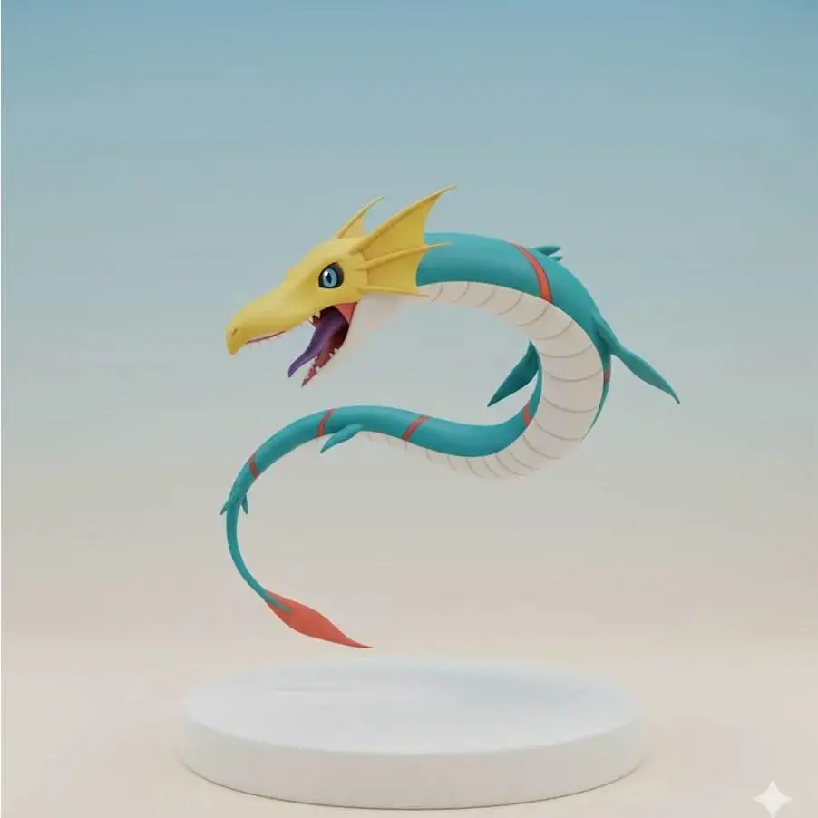 Free Other STL Download - Seadramon Digimon Creature Modelby ...