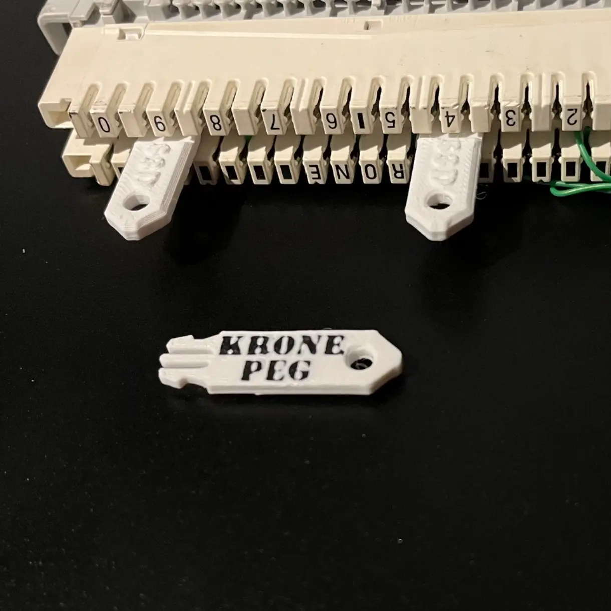 3D Printer Files | 3MF File | Krone Peg | Creality Cloud