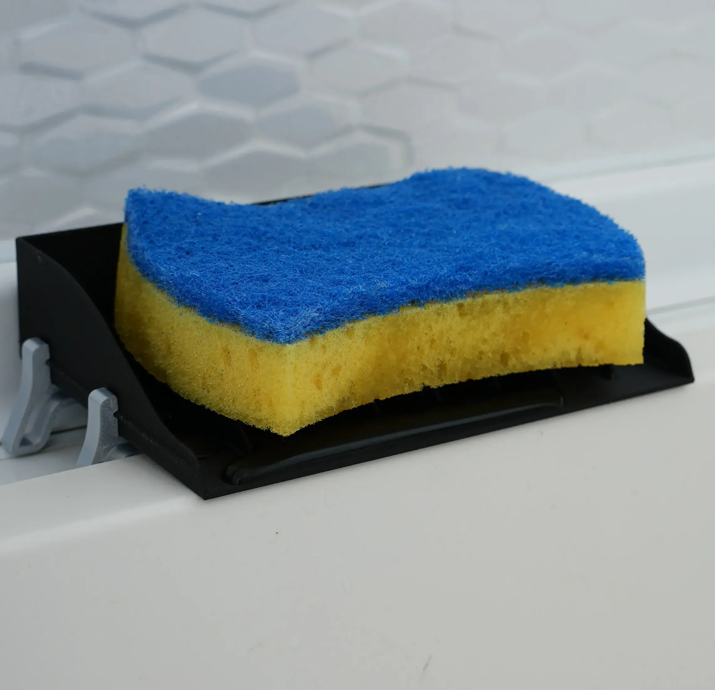 Other STL Download - Faucet sponge holder ( NO SUPPORT/ NO glue )by ...
