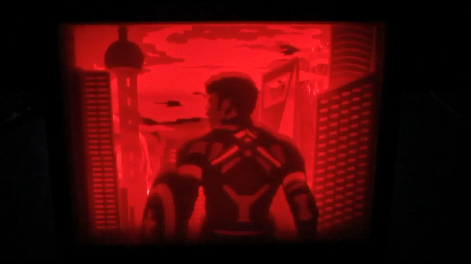 Free Digital Art STL Download - capitan america lightbox (shadow box)by ...