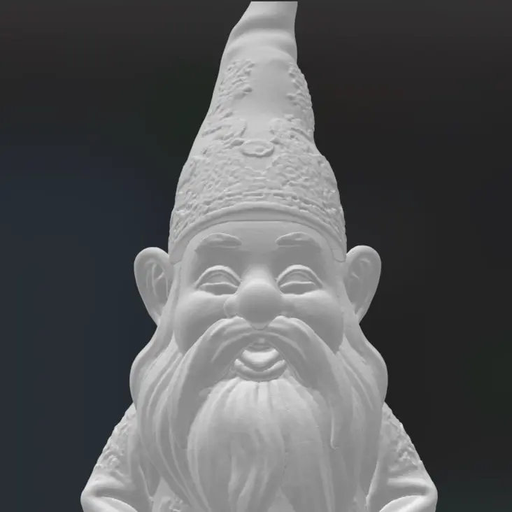 3D Printer Files | 3MF File | Fu Manchu Garden Gnome | Creality Cloud