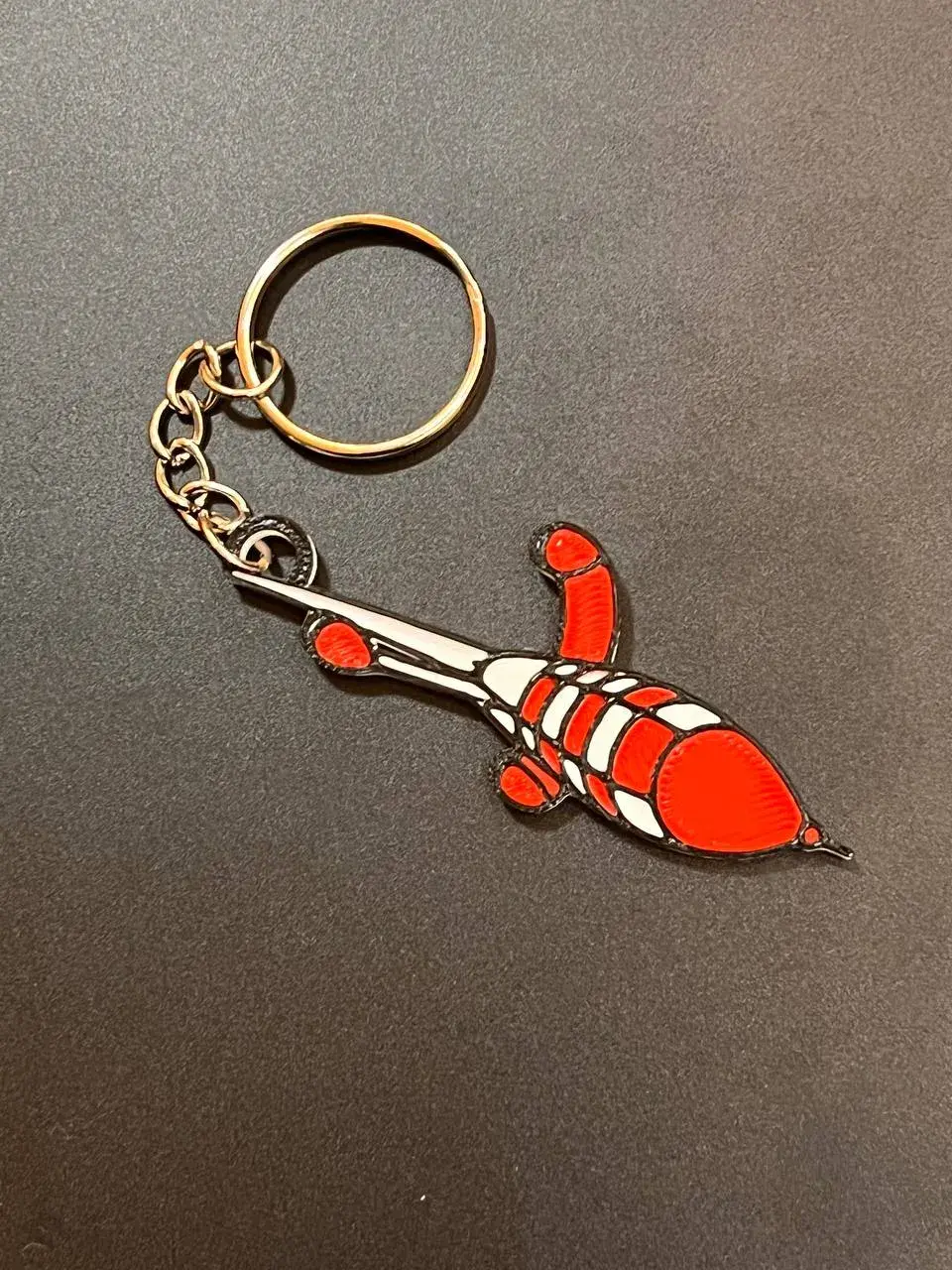 3D Printer Files | 3MF File | Keychain Tintin SpaceShip | Creality Cloud