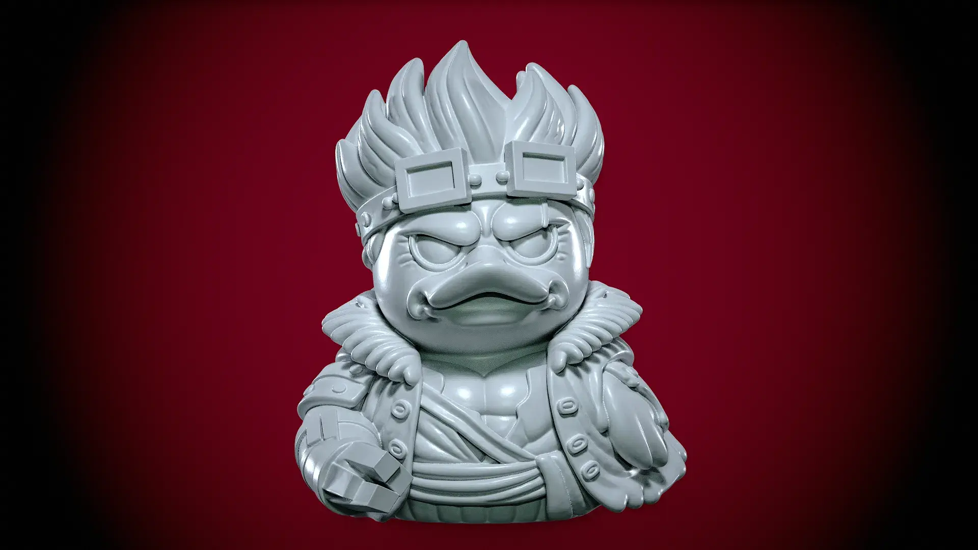 Characters & Creatures STL Download - Rubber Duck - Eustass Kid One ...