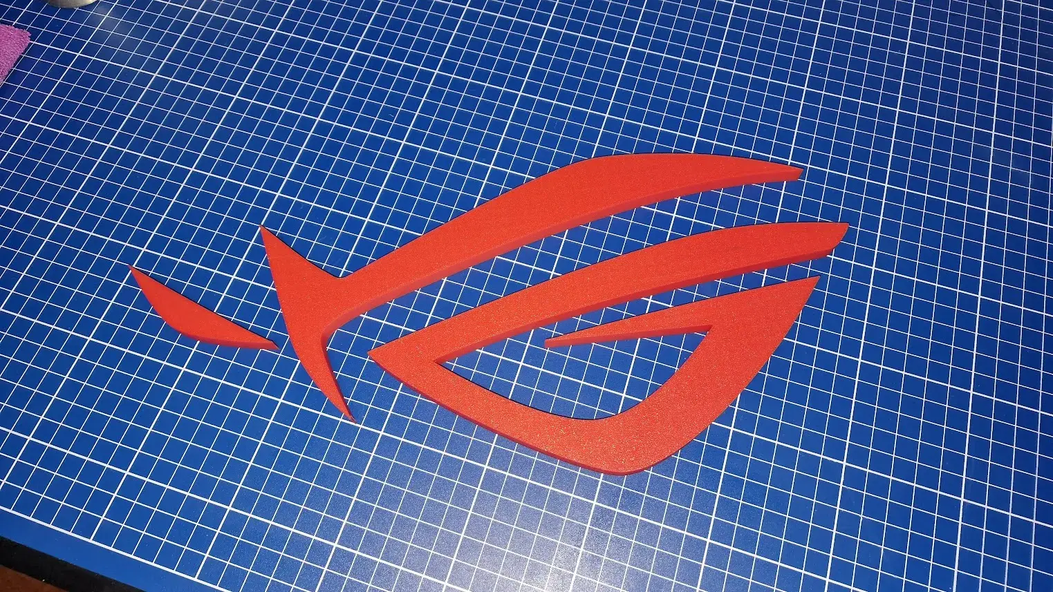 3D Printer Files | 3MF File | Asus ROG sign for wall 🎮 | Creality Cloud