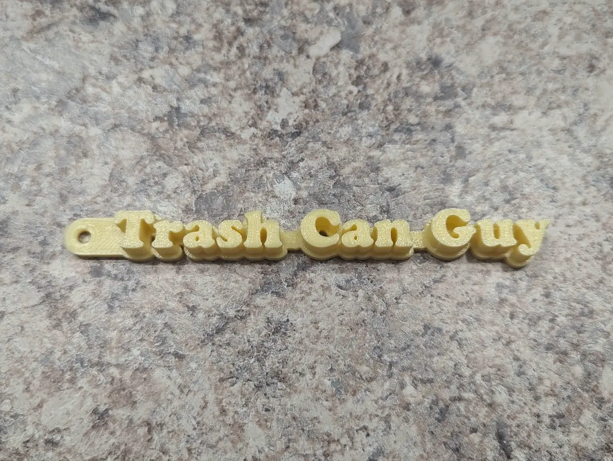 Free Jewelry & Accessories STL Download - Trash Can Guy Keychainby ...