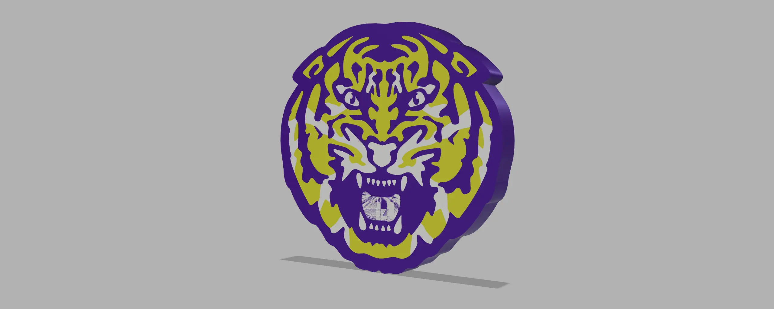 Other STL Download - LSU Legacy Logo - Lightboxby FowlFanatic