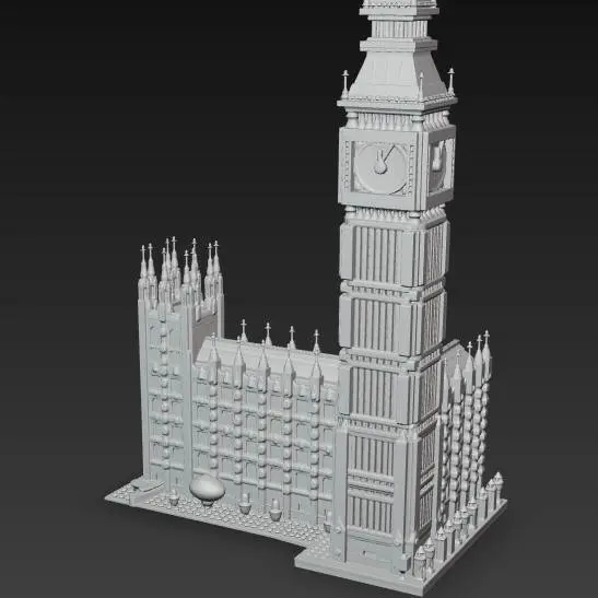 Home Decorations & Ornaments STL Descarga - Big ben - Brainbits3D
