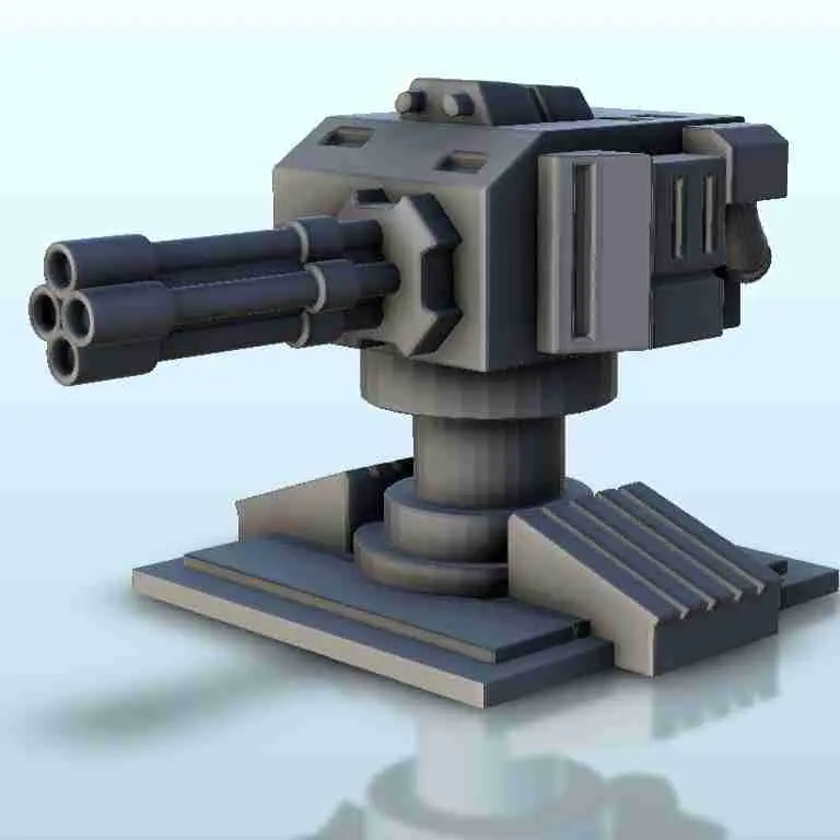 Other STL Download - Autocanon turret - miniatures warhammer 40k 40000 ...