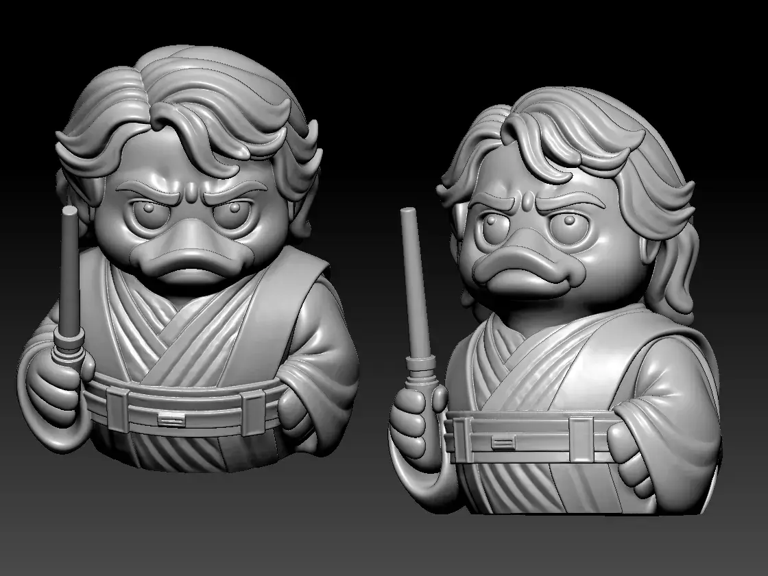 Other STL Download - Rubber Duck - Anakin Skywalker - Star Wars - 3D ...