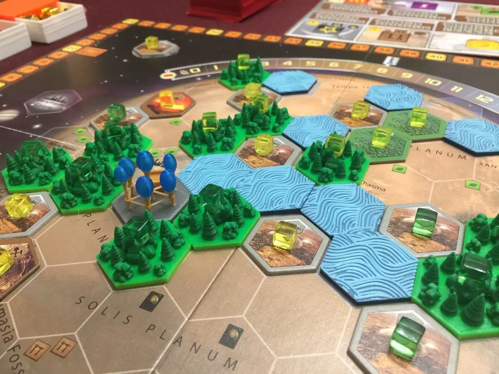 3D Printer Files | 3MF File | Terraforming Mars - Greenery Tile ...