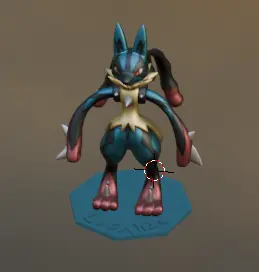 mega lucario statue | 3D models download | Creality Cloud