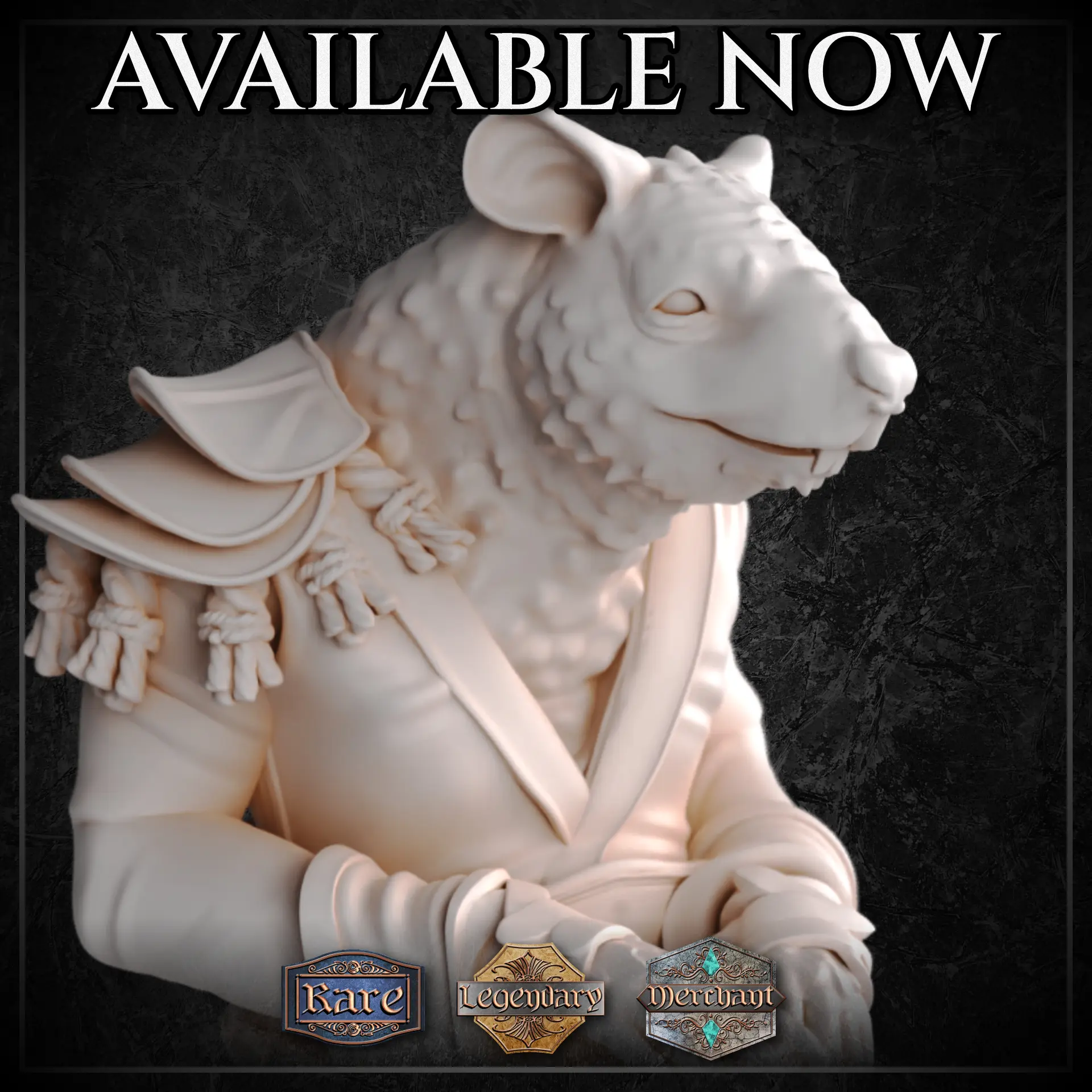 Characters & Creatures STL Download - Ratfolk Monkby M3DM