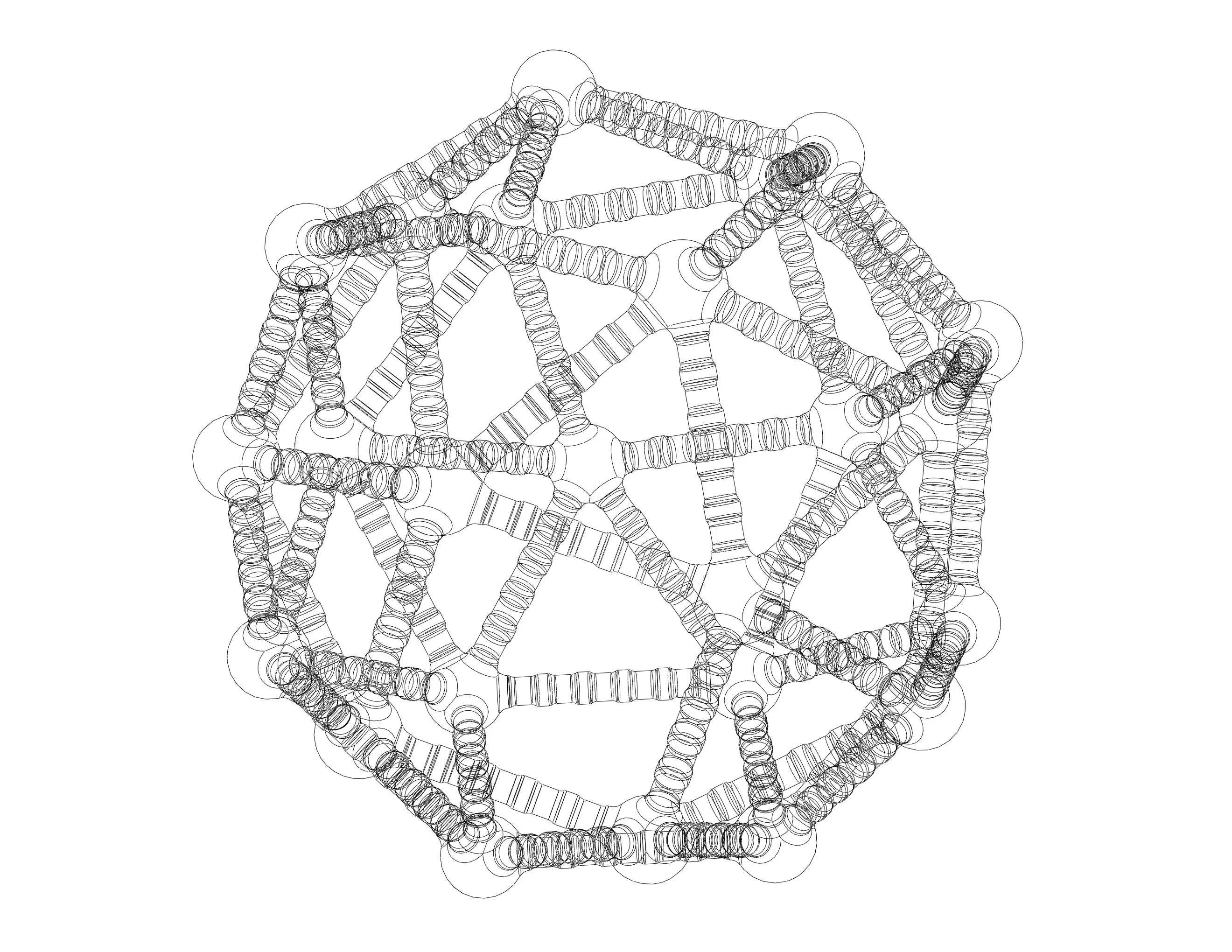 Snub Cube Structures with Atoms | 3D models download | Creality Cloud