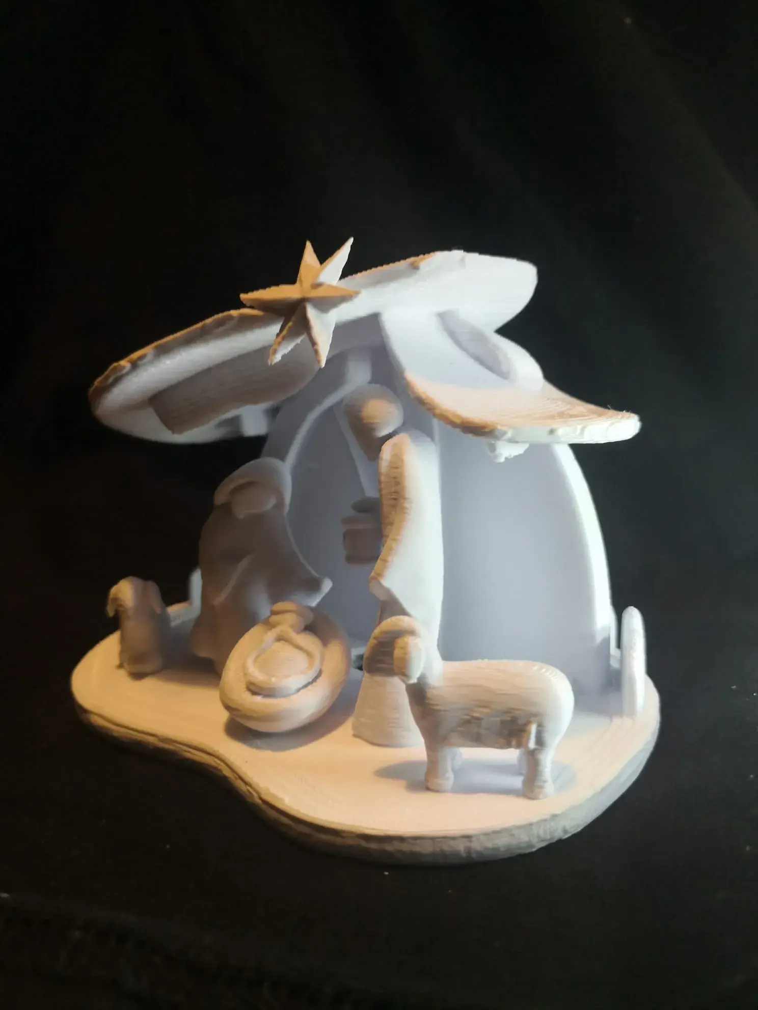 3D Printer Files | 3MF File | Nativity Scene Tea Light | Creality Cloud