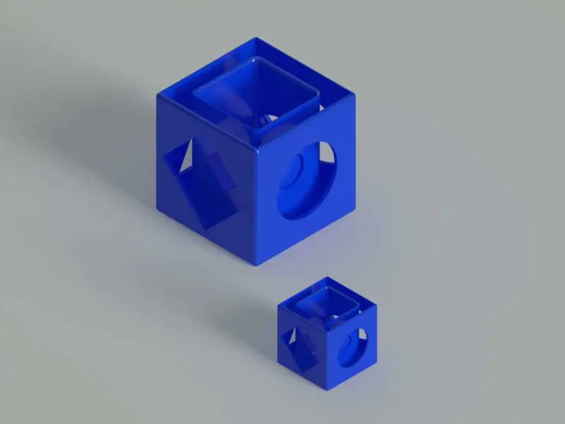 3D Printer Files | 3MF File | Test Cube | Creality Cloud