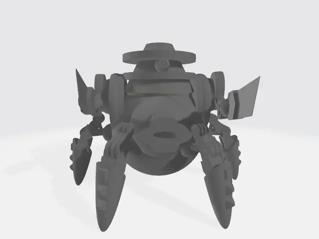 Robots & Mechs STL Download - Robo Bandito Heavy Walker Boiby Mr Bombastic