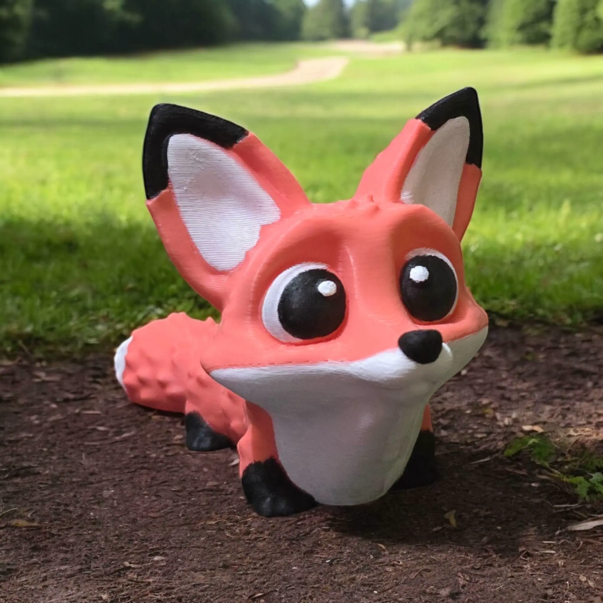 Other STL Download - Mini Flexi Articulating Foxby 3DJPDESIGNS