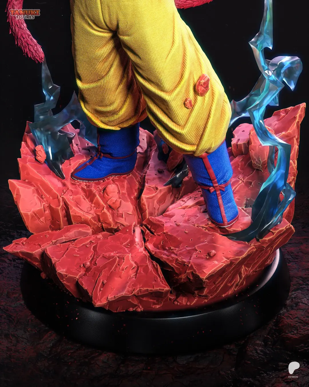 3D Printer Files | 3MF File | Goku ss4 | Creality Cloud