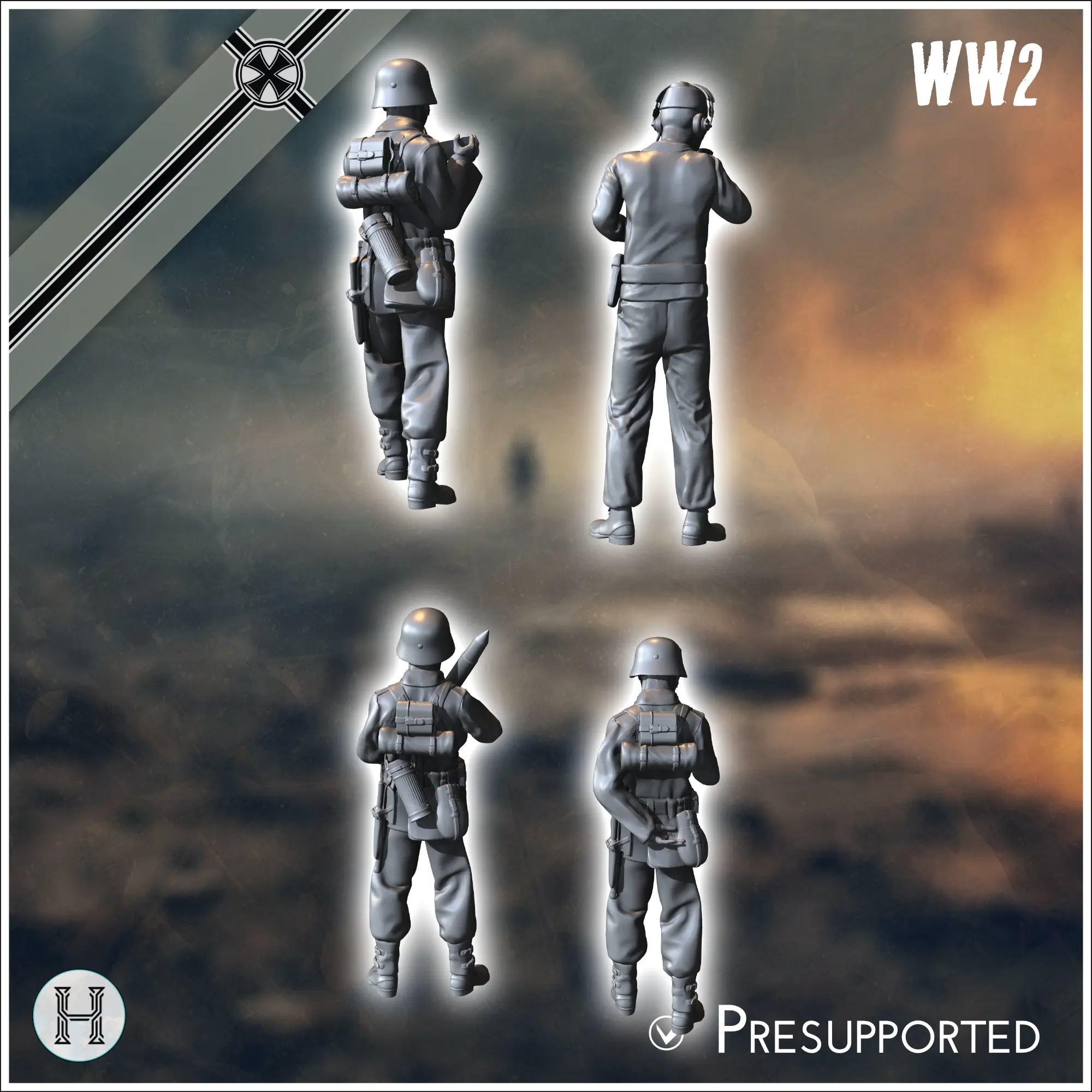 Other STL Download - Nashorn / Hornisse panzerjäger armored tank hunter ...